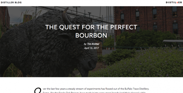 The Quest for the Perfect Bourbon - Distilled Living